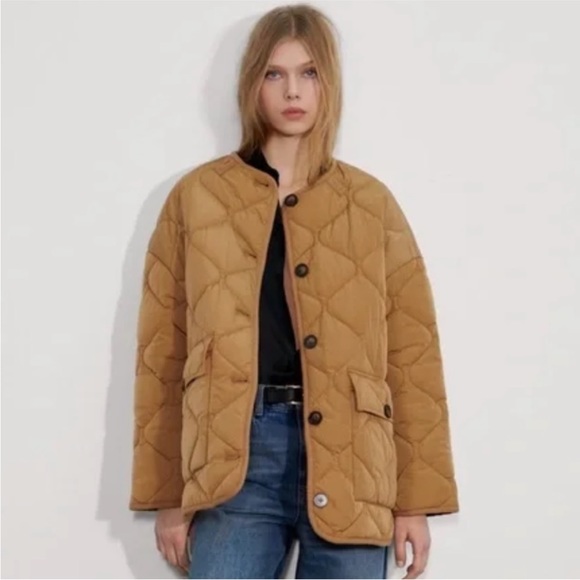 Zara | Jackets & Coats | Zara Quilted Puffer Jacket | Poshmark